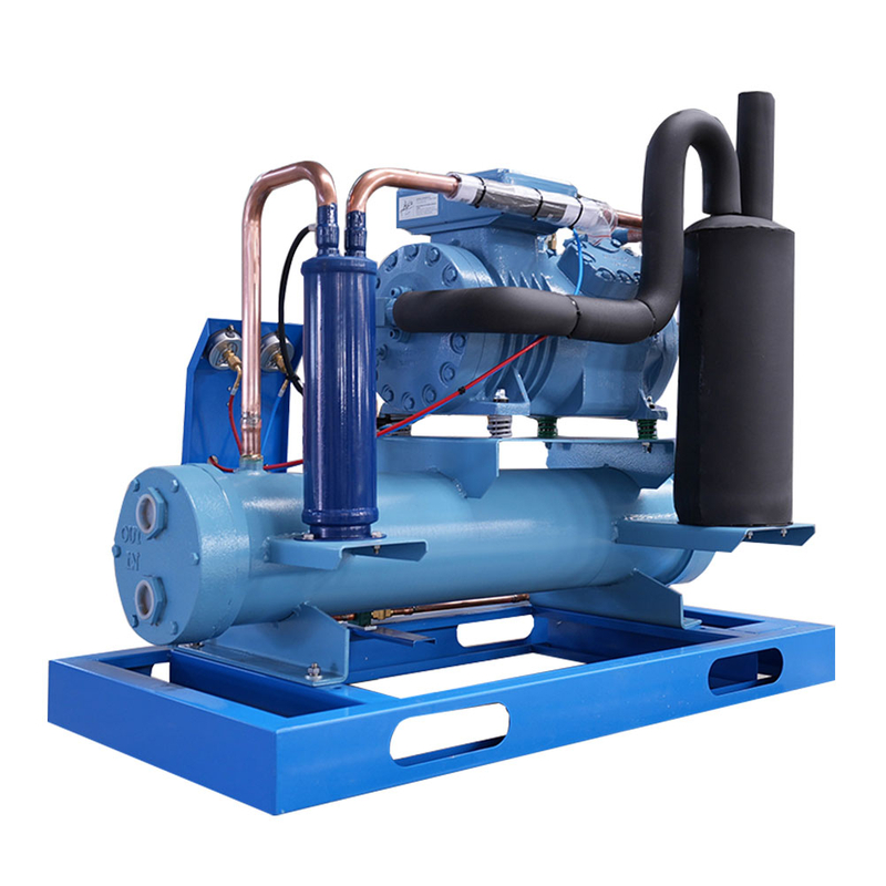 DS Series Bitzer Semi-Hermetic Compressor Water-Cooled Condensing Units ...